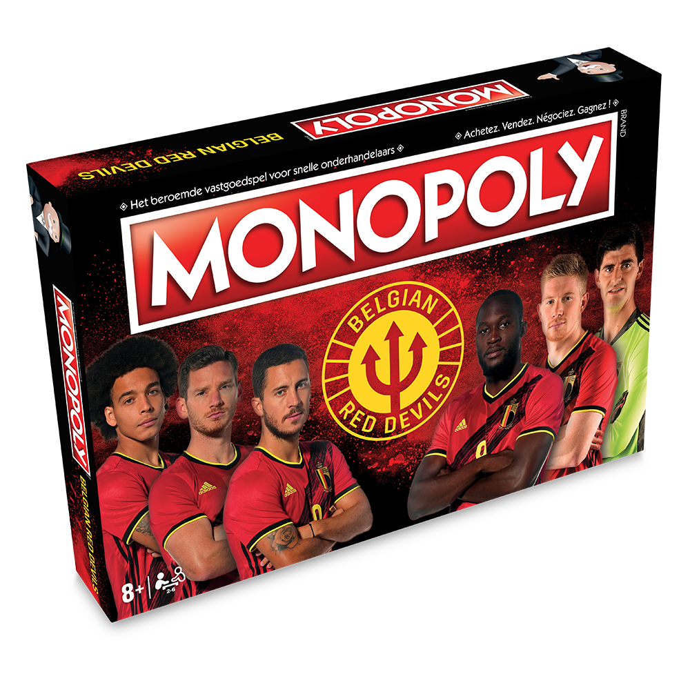 Monopoly Diables rouges belges – Monopoly Store Belgium