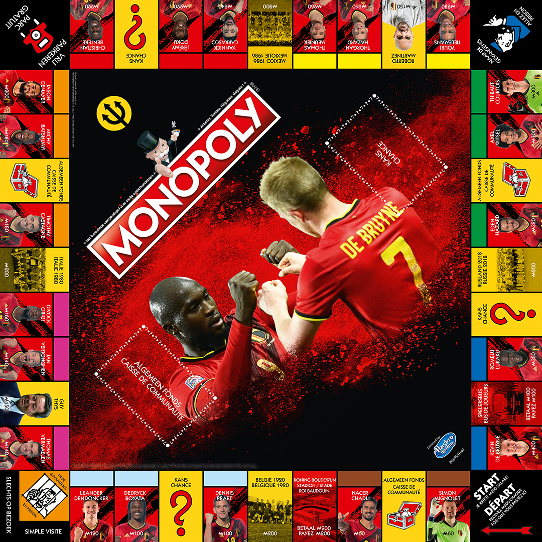 Monopoly Diables rouges belges – Monopoly Store Belgium
